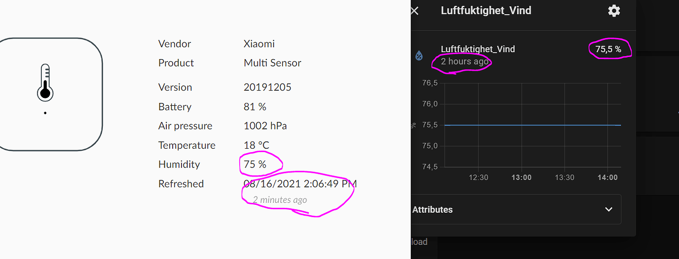 Home assistant dont update data from deconz - Zigbee - Home Assistant Community