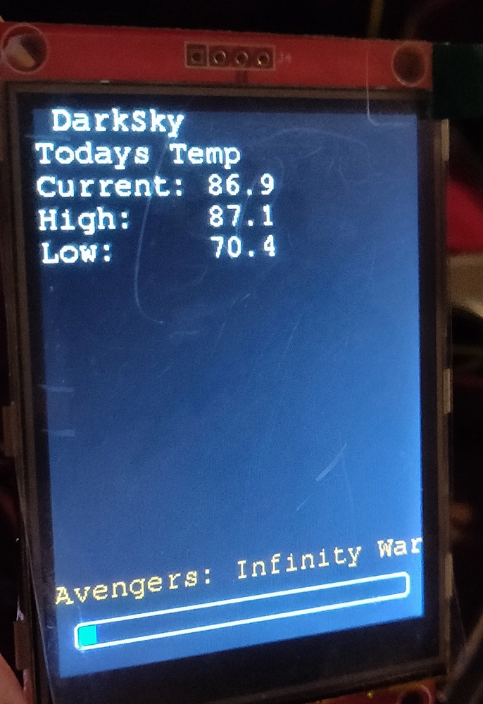 Esp8266 Mqtt Json Tft Message Display With Home Assistant Auto Discovery Share Your Projects
