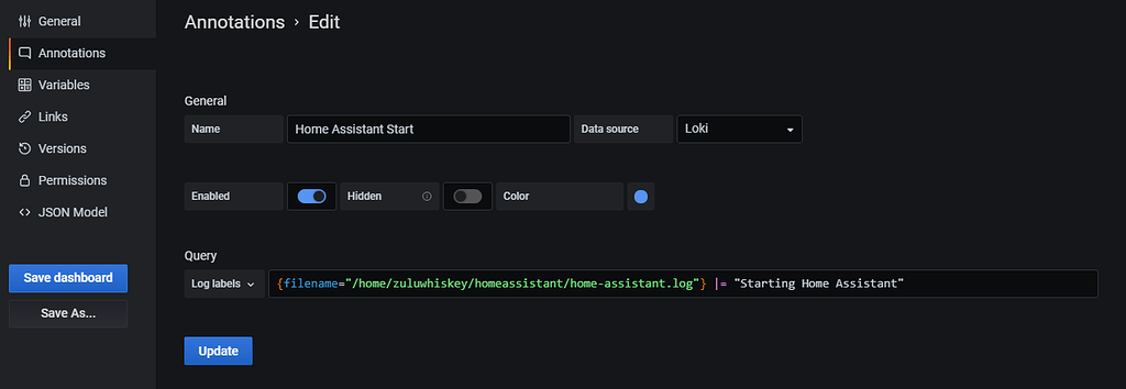 Setting up Grafana, Loki & Promtail - Community Guides - Home Assistant ... Setting up Grafana, Loki & Promtail - Community Guides - Home Assistant ...