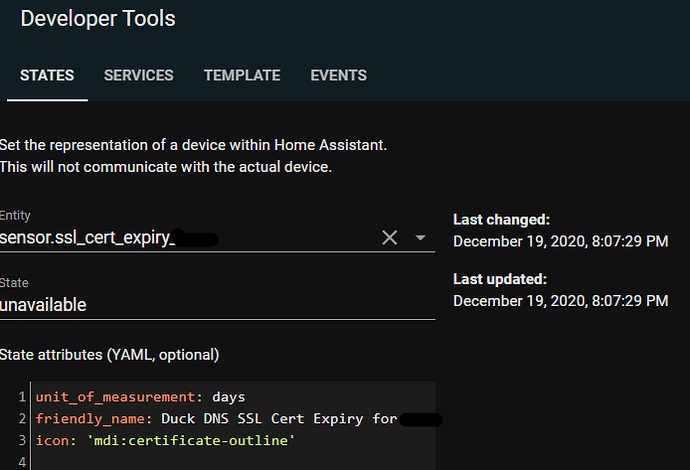 Sensor to show expiry date of SSL certificate - Share your Projects ...