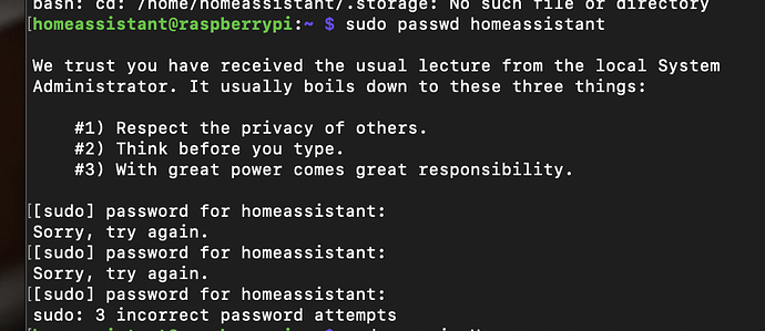 Password For Command Line Configuration Home Assistant Community