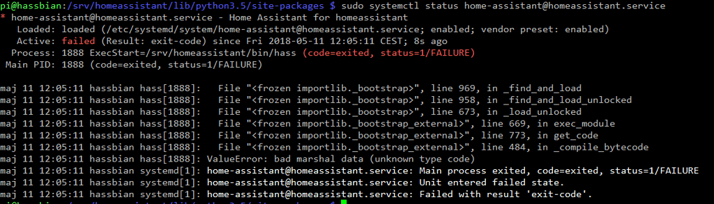 Home Assistant running on hassbian suddenly stopped working - Configuration - Home Assistant ...