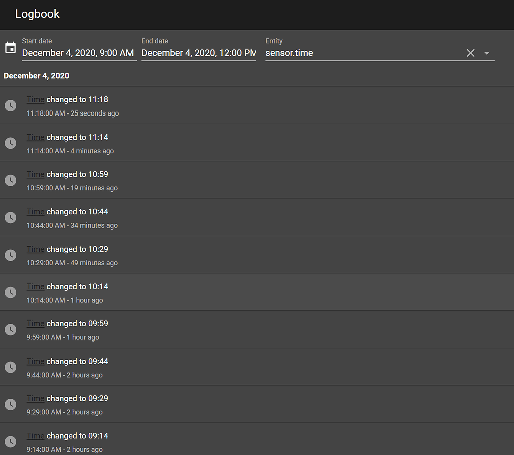 Logbook not showing all entries - Home Assistant Community