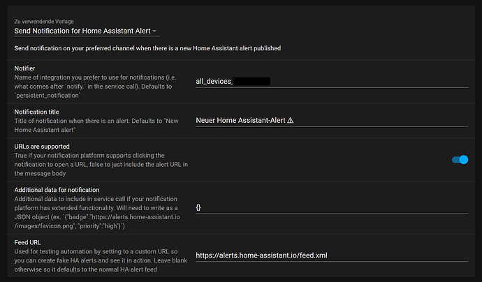 Get notified any time there is a new Home Assistant alert - Blueprints Exchange - Home Assistant ...