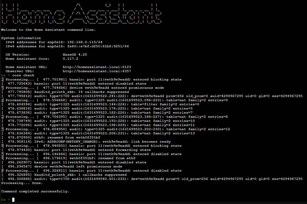 Hassio won't come up after power outage, command line works - Home Assistant OS - Home Assistant ...