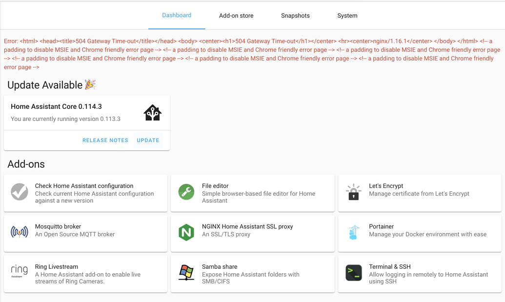 Wth Can I Not Use The Update Button While Running An Nginx Ha Proxy Month Of What The Heck