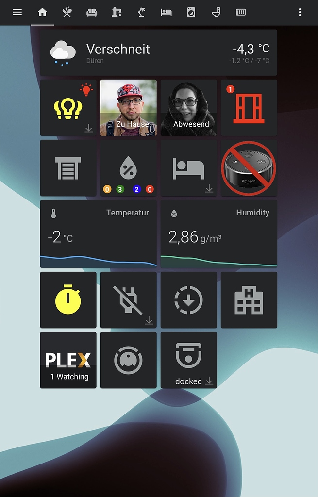 My Dashboard with custom integrations from the community - Dashboards ...