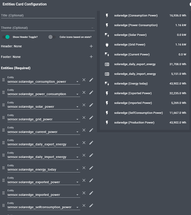 Custom Solar Power Card the Tesla Style (almost) - Share your Projects ...