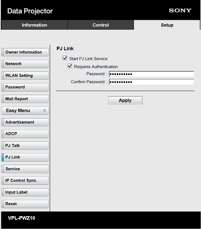 Sony Projector PJLink Error - Configuration - Home Assistant Community