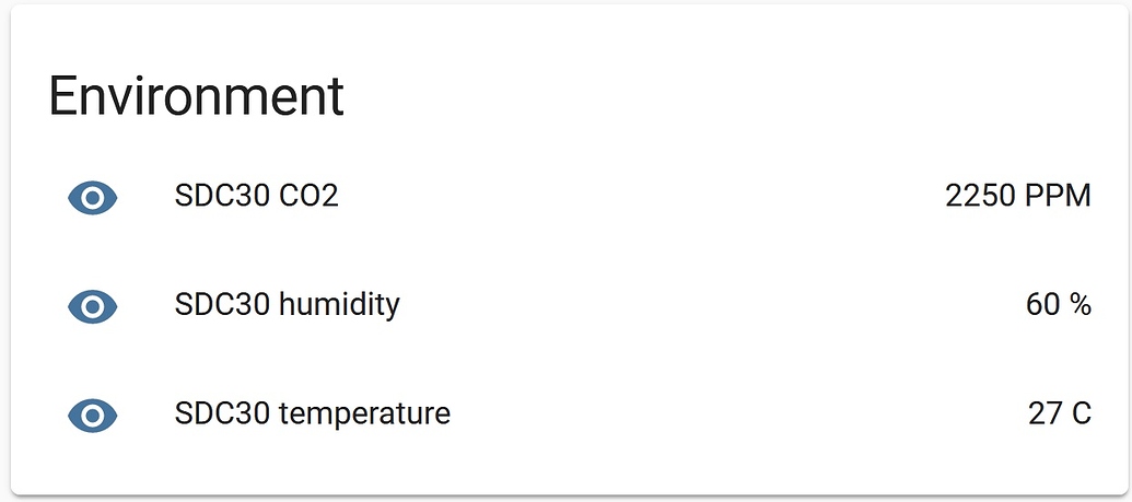 CO2 monitoring with SCD30 sensor and HA integration - Share your ...