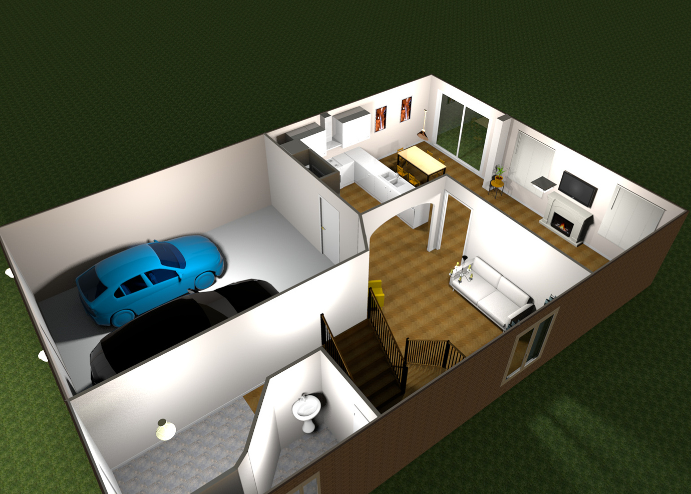 3D Floorplan using lovelace picture-elements card - Share your Projects ...
