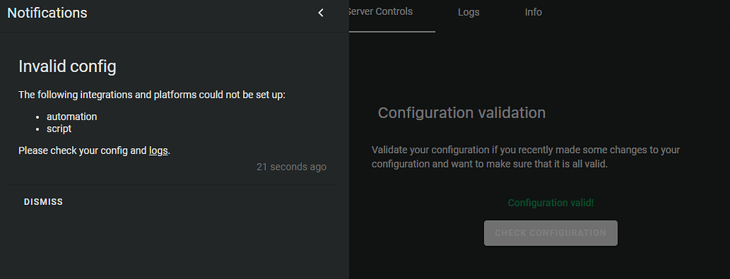 How to debug valid configuration - Configuration - Home Assistant Community