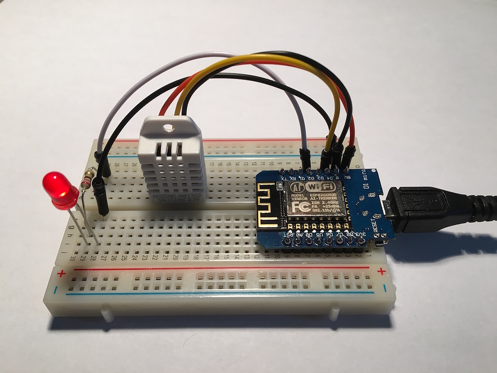 Orange Pi One ($9.99) Home Assistant Server + DHT22 ($2.50) Sensor ...