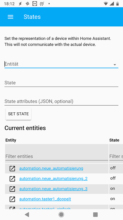 Change state of entity in HA using NodeRed - Node-RED - Home Assistant Community