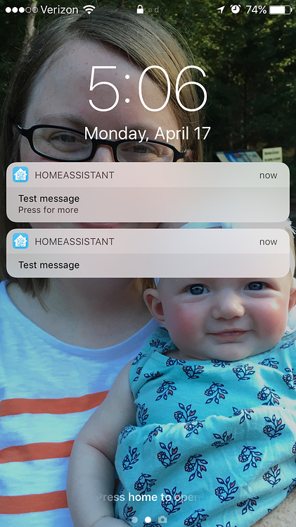 Actionable Notification Help Home Assistant Companion For Apple Home Assistant Community