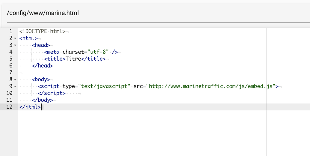 Marine traffic map as card - Frontend - Home Assistant Community