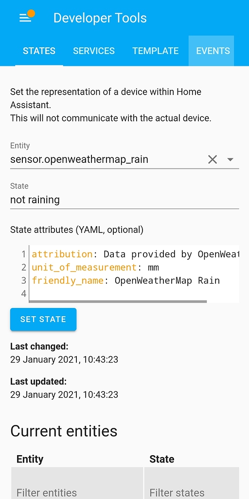 Openweathermap rain sensor text vs numerical value - Configuration ...