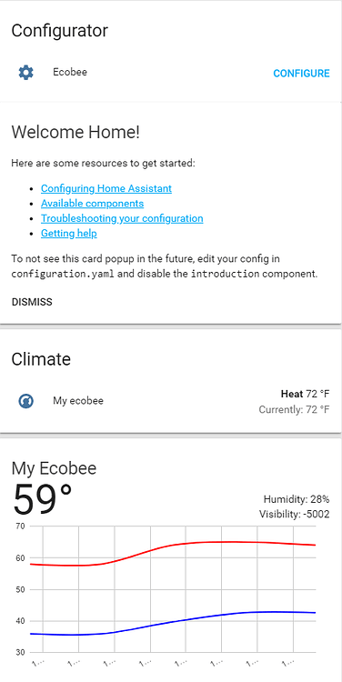 EcoBee Configurator continues to show - Configuration - Home Assistant ...