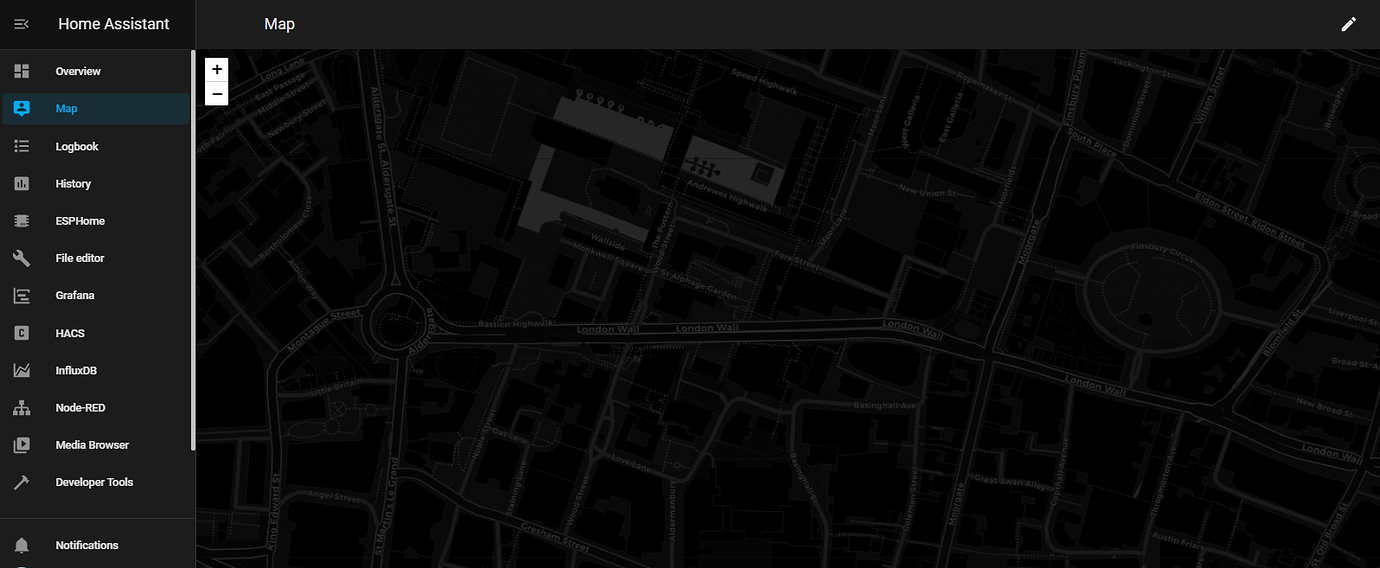 Map Unreadable in Dark Mode - Configuration - Home Assistant Community