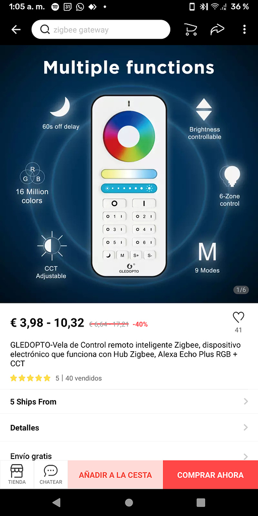 Zigbee remote control for multiple color lights? - Home Assistant Community