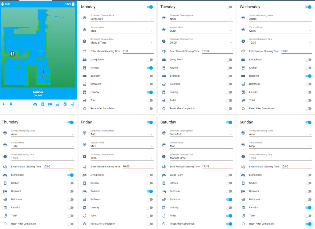 Robot vacuum scheduler using Node Red - Share your Projects! - Home ...