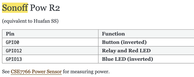 ESPHome power sensor bricking my Sonoff POW R2 devices - Third party ...