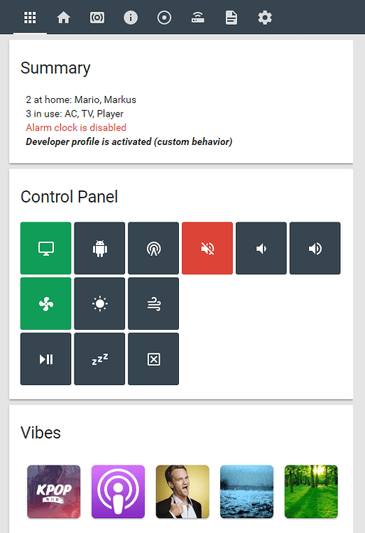 Custom Ui Tiles Dashboards And Frontend Home Assistant Community