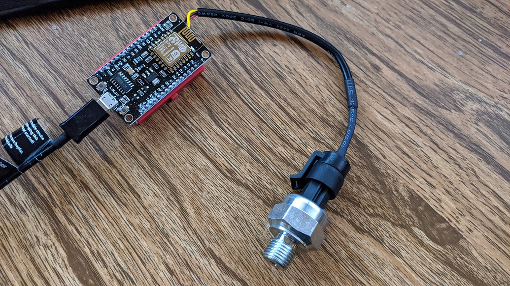 Building an ESP8266 with multiple pressure sensors (using ADS1115 and ...