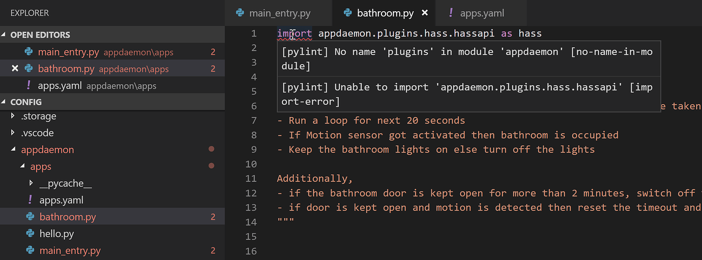 Development workflow for AppDaemon apps - AppDaemon - Home Assistant ...