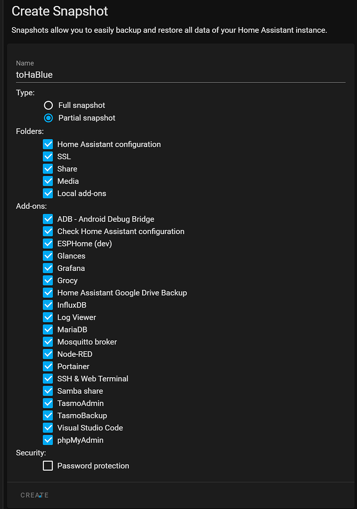 Snapshot Missing Folders And Files Configuration Home Assistant Community