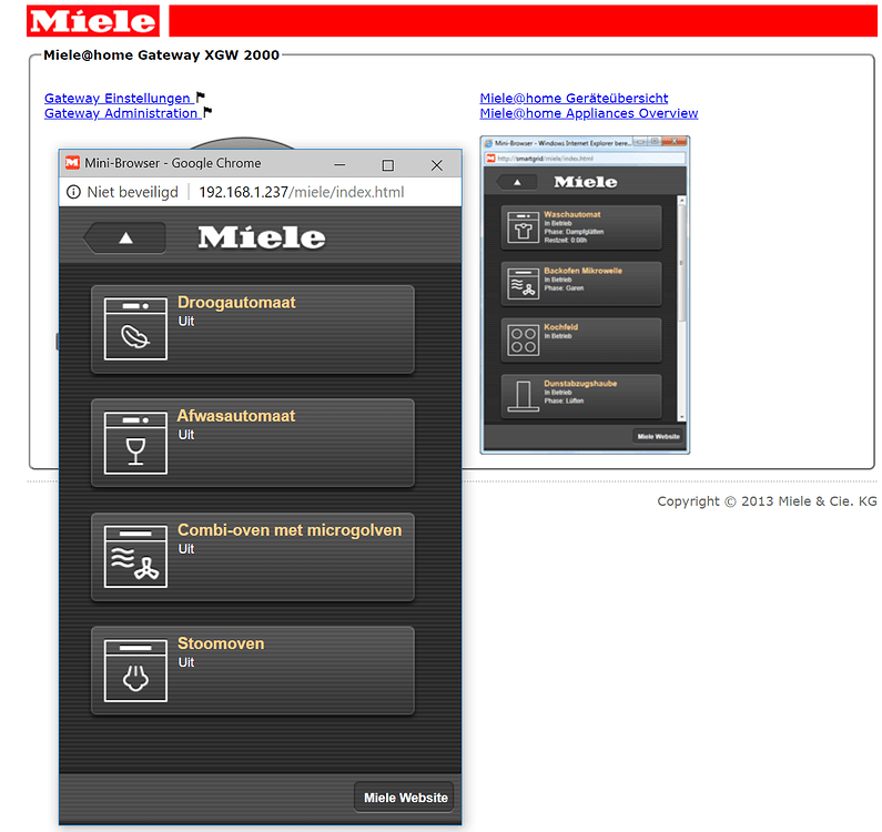 Miele@home, miele@mobile component - Development - Home Assistant Community