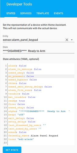 Alarm panel - attribute based automation trigger troubleshooting - Configuration - Home ...