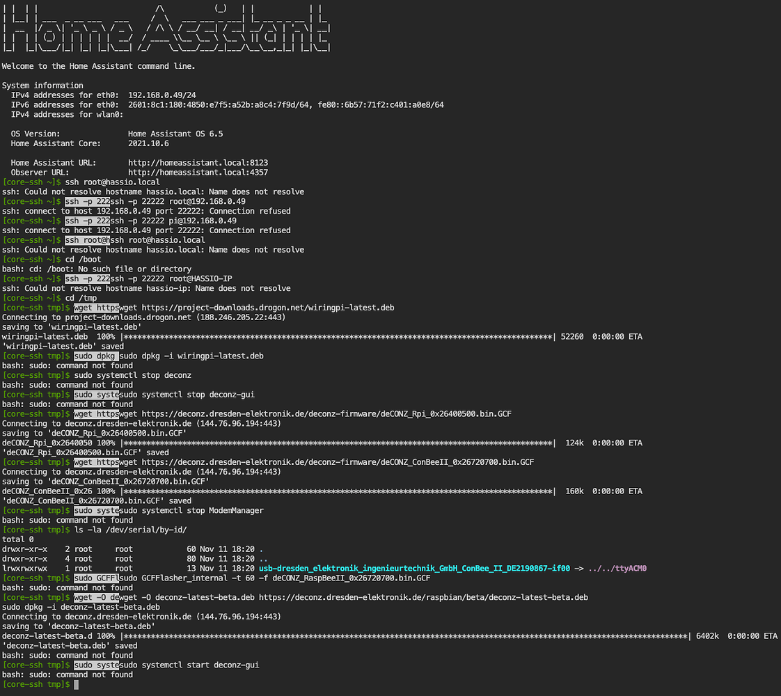 How do update deCONZ firmware? - Third party integrations - Home Assistant Community