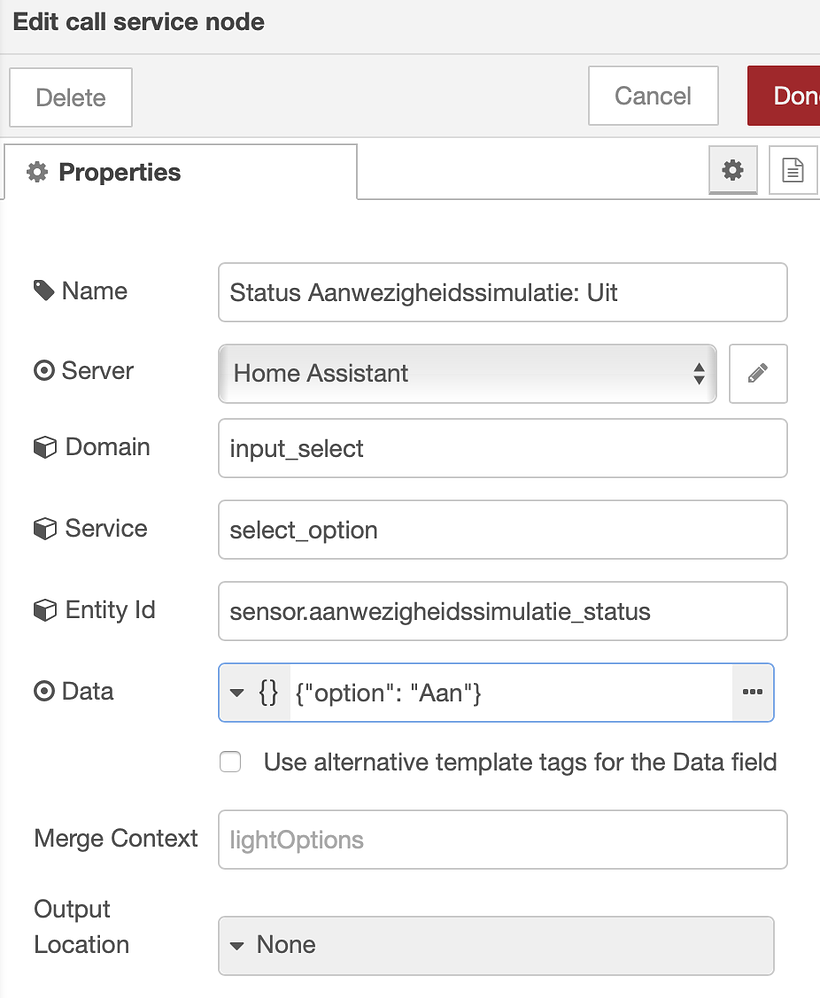 Input_select in NodeRED - Node-RED - Home Assistant Community