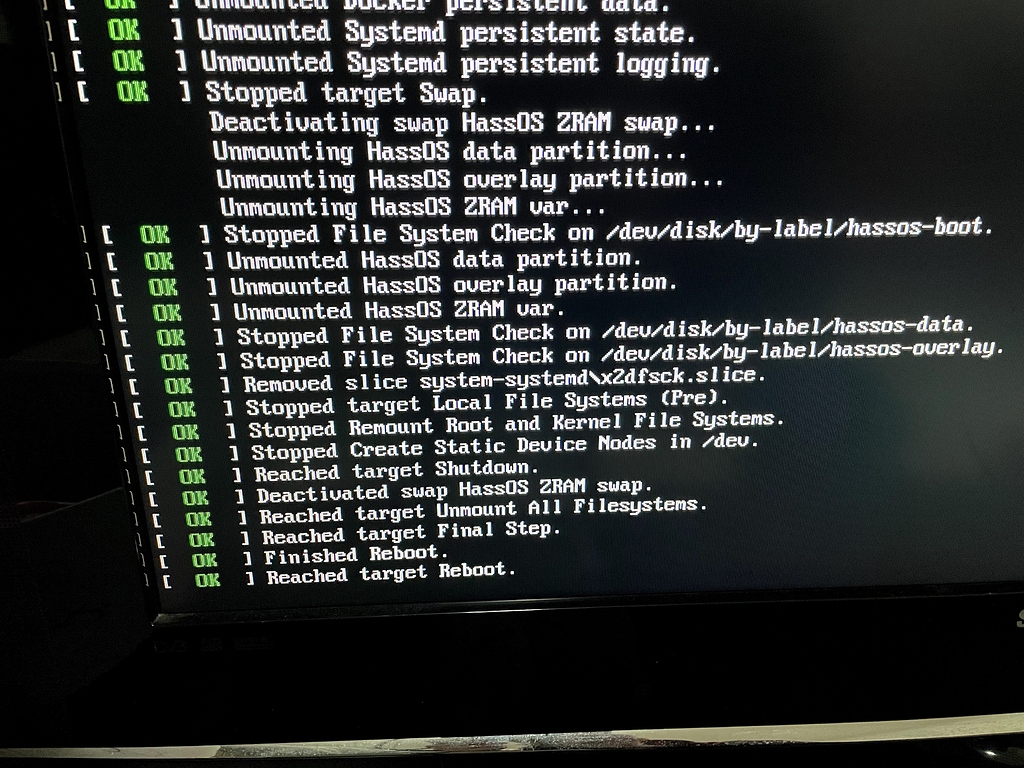Problem On Reboot When I Upgrade Hassos Home Assistant Os Home Assistant Community