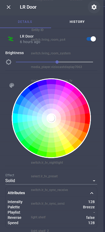 Light Entity Card - Page 8 - Dashboards & Frontend - Home Assistant ...