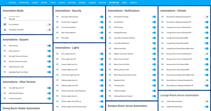 Grouping Automations on frontend for organization - Feature Requests ...