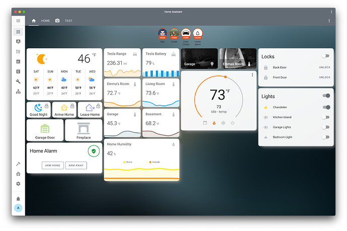 My 2020 Redesigned Lovelace Setup And Some Automations Dashboards 