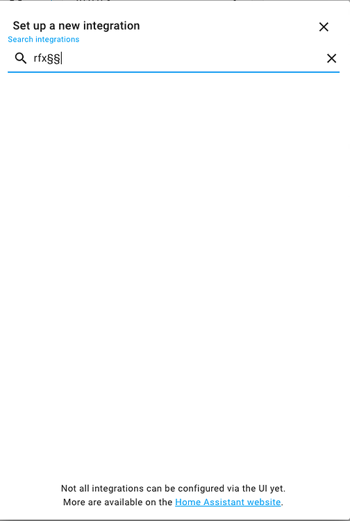 Hiow To Add Rfxcom Integration Configuration Home Assistant Community