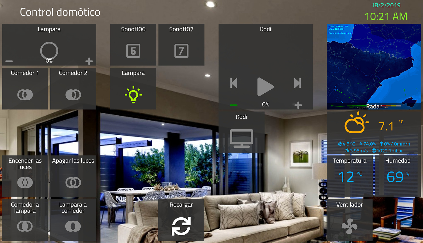 Transparent backgroup on a label widget? - HADashboard - Home Assistant ...