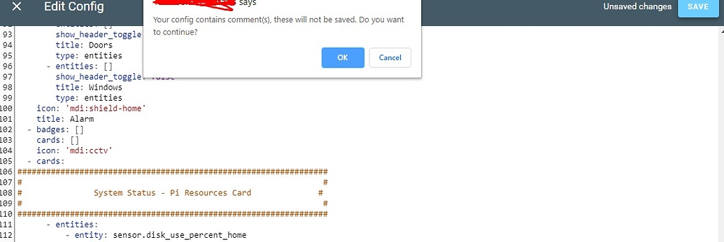 How can I add comments to lovelace - Frontend - Home Assistant Community