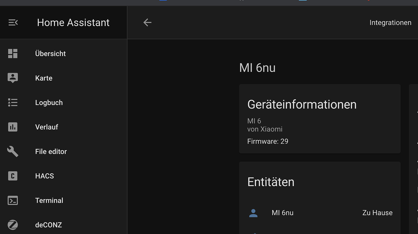 Device Tracker With Android Companion App Status Home Configuration Home Assistant Community