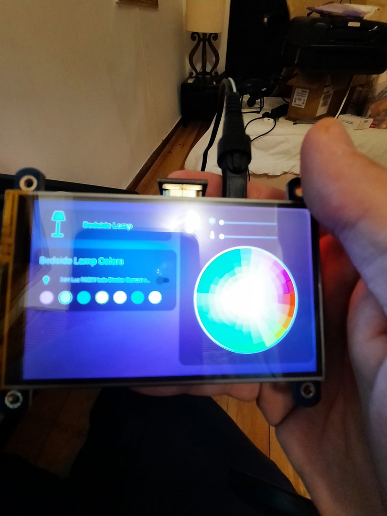 My RGBW touch screen Wall Switch - Share your Projects! - Home ...