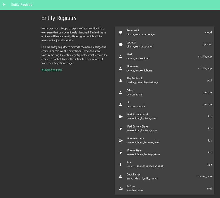 Entities missing from Entity registry - Configuration - Home Assistant Community