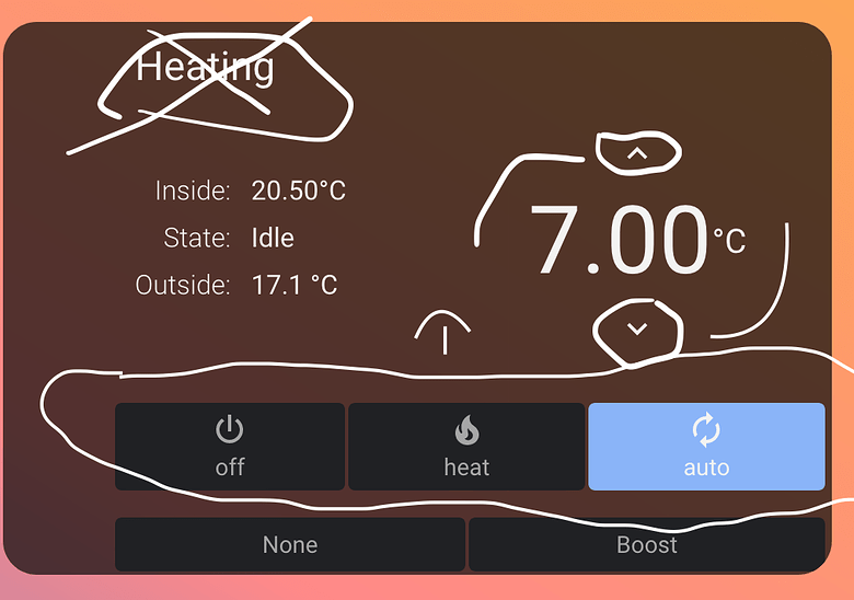 Lovelace Simple Thermostat Card Dashboards And Frontend Home Assistant Community