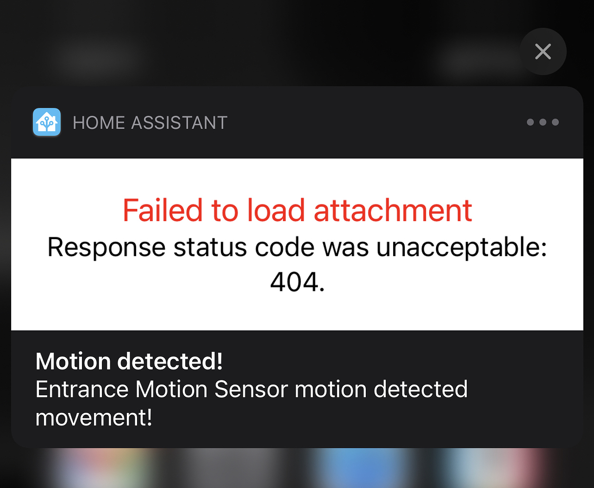 📸 Send camera snapshot notification on motion - Blueprints Exchange ...