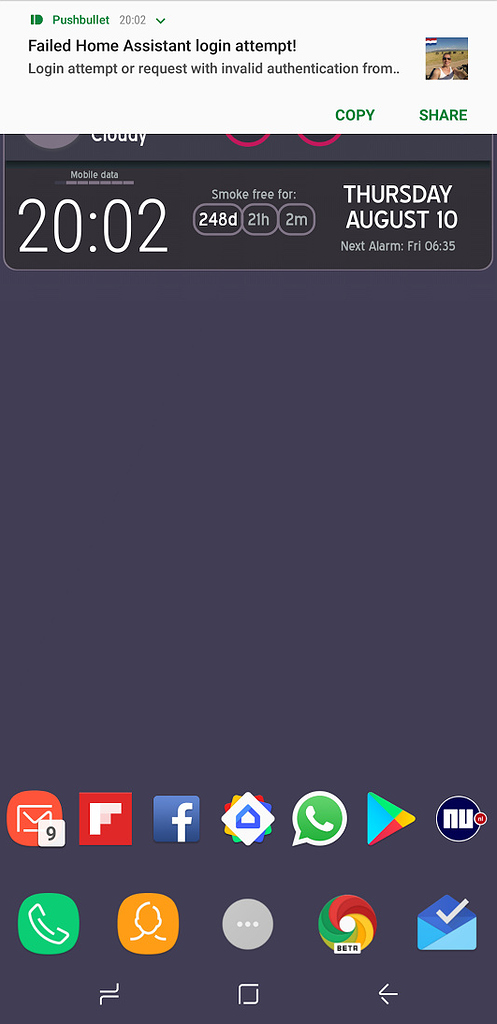 Intruder alert! - Share your Projects! - Home Assistant Community