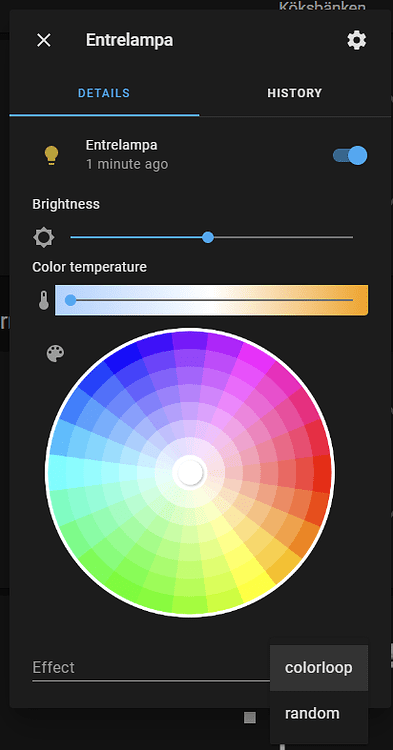 Turn off colorloop - Configuration - Home Assistant Community