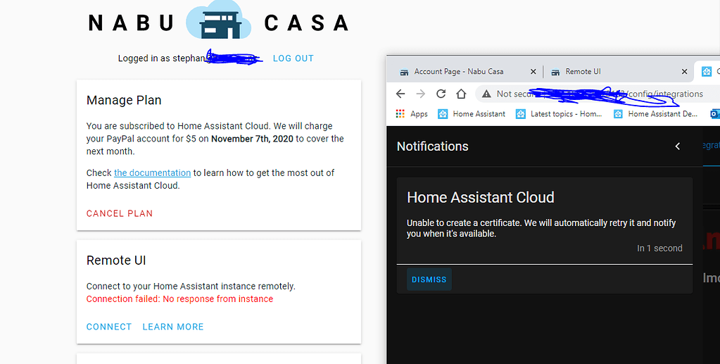 NABU CASA help - Home Assistant Community