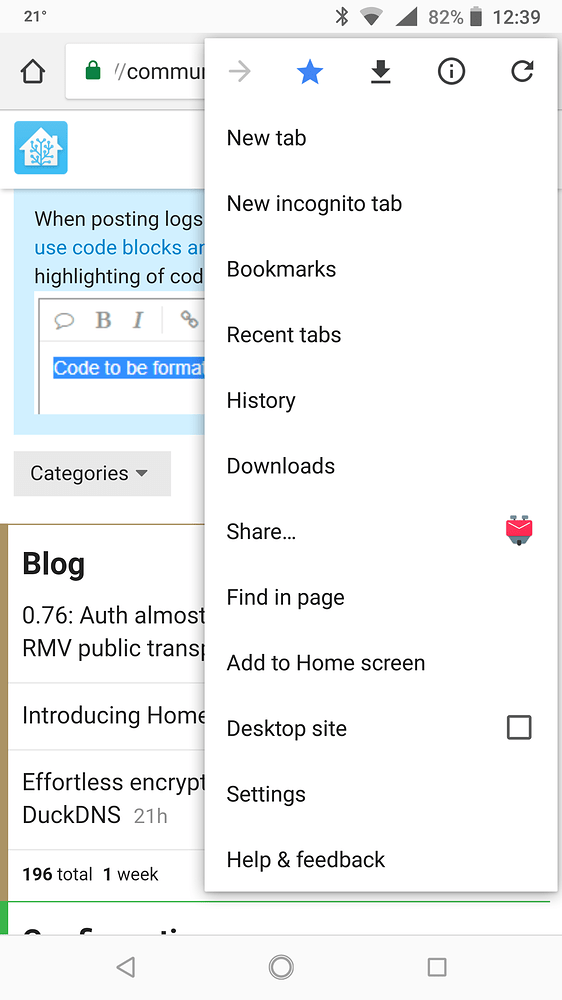 No "Add to Home screen" in Chrome for Android - Home Assistant Community
